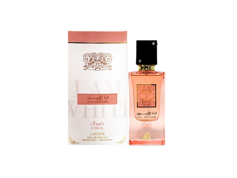 Lattafa I Am White Coral (U) EDP 60ML - The Perfume Club